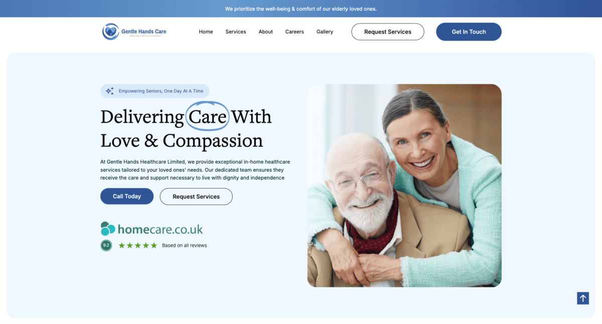 Gentle Hands Care | Contact